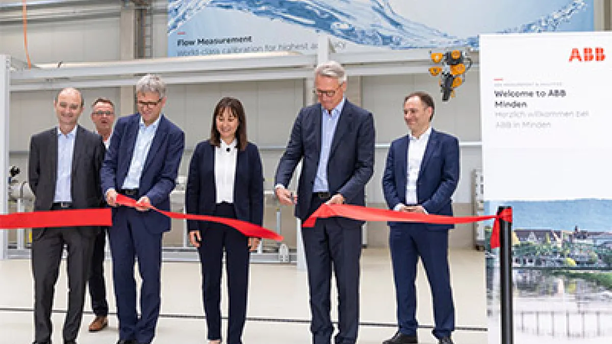 ABB stellt Kalibriereinrichtung für Durchflussmesser vor
